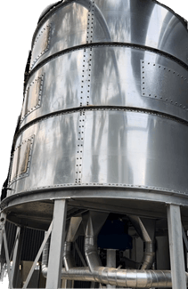Silo top extraction systems